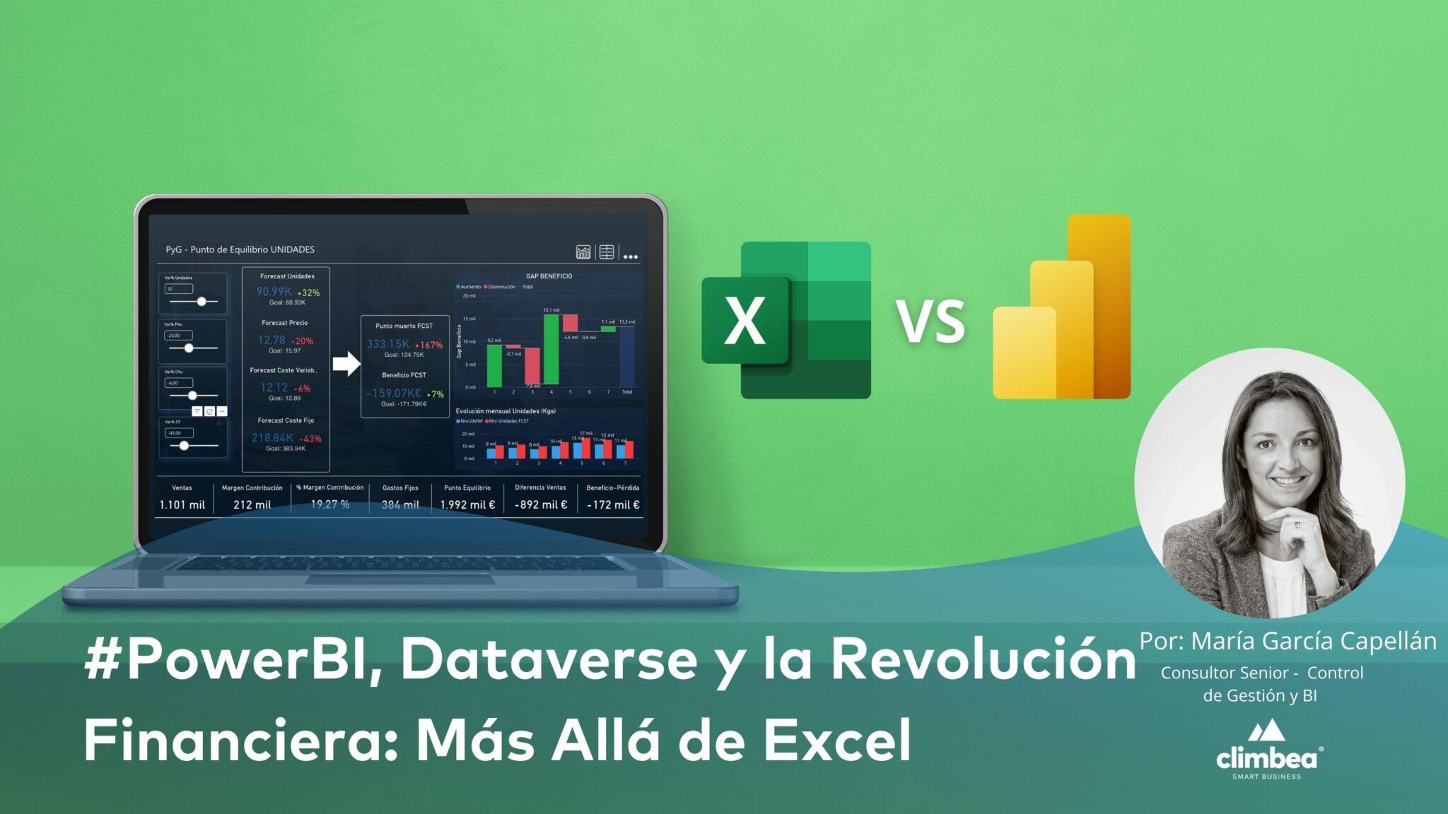 #PowerBI, Dataverse y la Revolución Financiera: Más Allá de Excel | Climbea